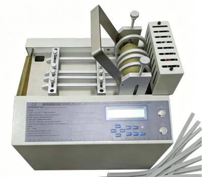 China Digital Control Silicone Cord Pipe Fixed Length Cutting Machine for sale
