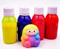 China FDA Compliant Silicone Pigment Color Slurry for Silicone Nipple & Tableware Coloring for sale