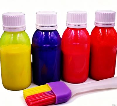 China Bright Color Food Safe Silicone Dye Paste for Liquid Silicone Handicraft Production for sale