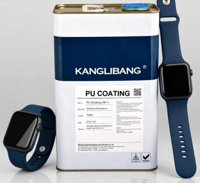 China Heat Curing PU Clear Coating Paint Good Adhesion Silicone PU Ink For Electronic Silicone Accessories for sale