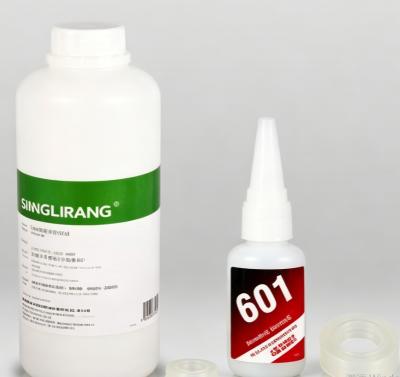 China Industrial Silicone Primer K770 With 601 Gap Filling Cyanoacrylate Glue For Silicone Hardware Fitting for sale