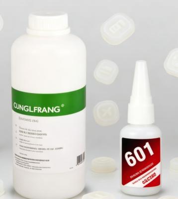 China Environmental ROHS K770 Silicone Activator 601 Quick Dry Glue For Silicone Electronic Parts Bond for sale
