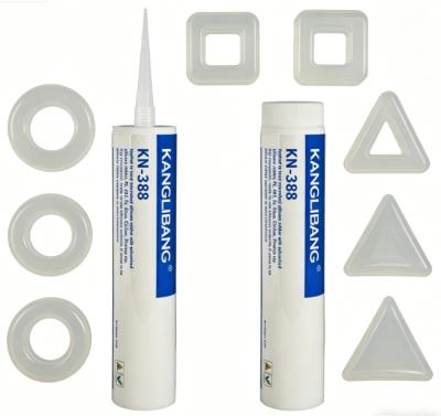 China RTV Silicone Adhesive KN-300B KN-300N KN-300X Slow Curing Silicone Glue Bond Silicone Metal Alloy PVC PET Glass Ceramic for sale