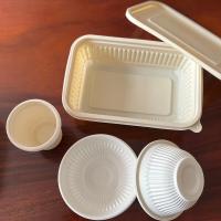 China biodegradable thermoforming machine, plastic food container making machine, thermocol eco-friendly box plate making machine for sale