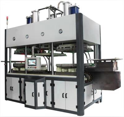 China Fully Automatic Biodegradable Paper Plate / Paper Bowl / Food Container Making Machine Paper Pulp Moulding Machine Deyi Brand for sale