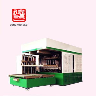 China fiber tableware meal box sugarcane bagasse pulp thermoforming machine for sale
