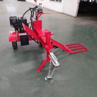 China 50t Wood Log Splitter Kinetic Hydraulic Fast Firewood Processor Gasoline Wood Splitter Machine for sale