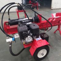 China 50t Wood Log Splitter Kinetic Hydraulic Fast Firewood Processor Gasoline Wood Splitter Machine for sale