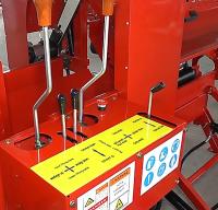 China hydraulic firewood proccesing	log spliter firewood processor log cutting and splitting machine for sale