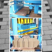 China Cement Breeze Block Making Machine QT4-15 Concrete Block Paving Machine in India Germany Technology 1,100*650mm 50-200mm 45-60HZ for sale