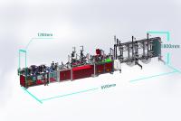 China N95mask Making Machine 10 2020 Manufacturing Plant Aluminum Provided Automatic N95 Mask Machine Non-woven Fabrics Online DEYI for sale
