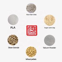 China Full automatic biodegradable PLA corn starch cup plate tray container making thermoforming machinery machine for sale