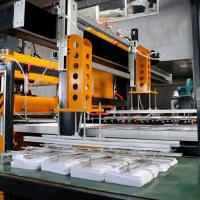China disposable ps foam take away food container making machine for sale
