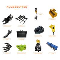 China Multifunction Excavator Accessories With Many Types And Models for sale