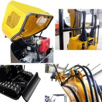 China Super Power 1 Ton Mini Excavator Saving Energy Compact Small Digger Machine for sale