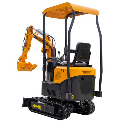 China 1Ton Four Legged Shed Mini Crawler Excavator Low Consumption for sale