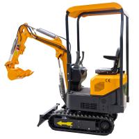 China 1Ton Four Legged Shed Mini Crawler Excavator Low Consumption for sale