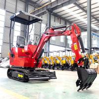China 13.5hp Hightop Mini Excavator EPA Approved Motor Mini Digger Machine for sale