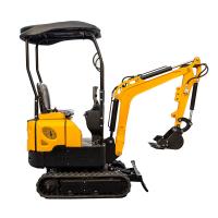 China HT10G EURO5 Engine Mini Crawler Excavator 360 Degree Rotate Compact Mini Digger for sale