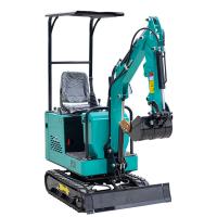 China 1tone Small Garden Excavator  Euro5 Engine Compact Crawler Excavator PC10 for sale