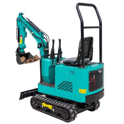 China 1tone Small Garden Excavator  Euro5 Engine Compact Crawler Excavator PC10 for sale