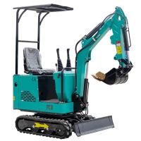 China 1tone Small Garden Excavator  Euro5 Engine Compact Crawler Excavator PC10 for sale