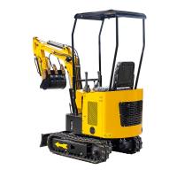 China 1200kg Japan Engine Crawler Mini Excavator Three Cylinders Water Cooled for sale