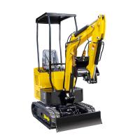 China 1200kg Japan Engine Crawler Mini Excavator Three Cylinders Water Cooled for sale