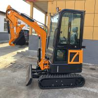 China 1700kg Micro Hightop Mini Excavator CE EPA Hydraulic Pump Mini Digging Machine for sale