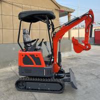 China 1700kg Micro Hightop Mini Excavator CE EPA Hydraulic Pump Mini Digging Machine for sale