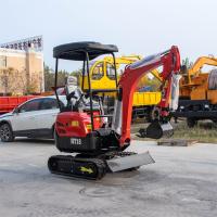 China Japan Engine Crawler Mini Hydraulic Excavator Boom Swing 1.8 T Mini Digger for sale