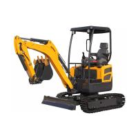 China 2Tone Japan Engine Hightop Mini Excavator Four Legged Shed For Garden for sale