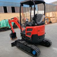 China Euro 5 Engine Mini Crawler Excavator  2 Ton Small Mechanical Digger for sale