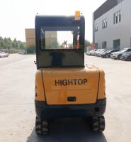 China Power Saving 2.5 Ton Mini Excavator 22.1kw Power Small Backhoe Digger for sale