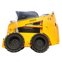 China HTS75 Hydraulic Skid Steer Machine With Bucket Grapple Attachment for sale