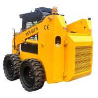 China HTS75 Hydraulic Skid Steer Machine With Bucket Grapple Attachment for sale