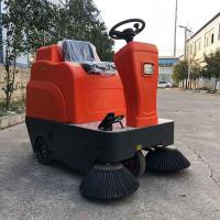 China High Pressure Water Gun Street Sweeping Machine 48V Floor Sweeper Machine for sale