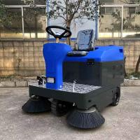 China 8500m2/H Sunshade Street Sweeping Machine Double Brush Wash And Tow Together for sale