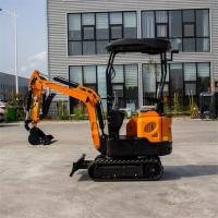 China Super Power Mini Crawler Excavator Saving Energy Compact Digger HT10G for sale