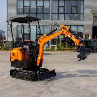 China CE EURO5 Engine Hightop Mini Excavator HT10G Compact Mini Digger 360 Rotate for sale