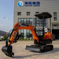 China CE EURO5 Engine Hightop Mini Excavator HT10G Compact Mini Digger 360 Rotate for sale