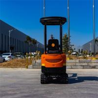 China 1 tone Boom Swing Mini Hydraulic Excavator Digger With EPA HT10G for sale
