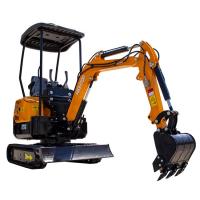 China 180mm Track Width HT13 Hightop Mini Excavator 795mm Tail Turning Radius for sale