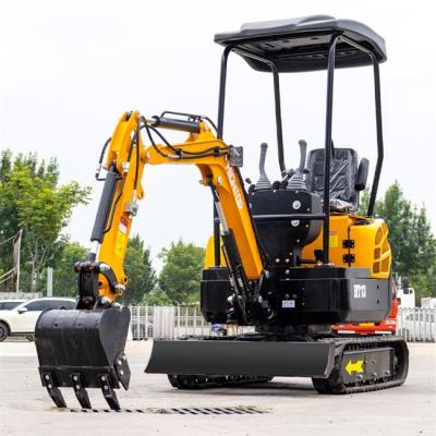 China 180mm Track Width HT13 Hightop Mini Excavator 795mm Tail Turning Radius for sale