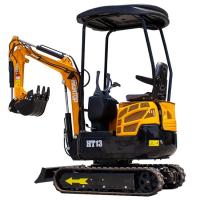 China 1300kg Hightop Excavator With Track Gauge Of 920mm Mini Digger for sale