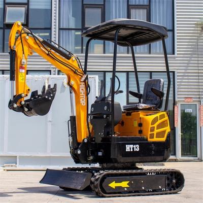 China 2100mm Max Height Hightop Mini Excavator With 990mm Upper Width for sale