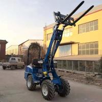 China 2000kg Small Wheel Loader With Max Dump Height 2167mm Steering Angle 49° for sale