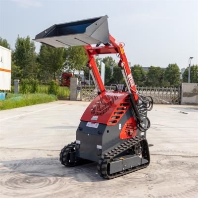 China Speed 0-6km/H Mini Loader Skid Steer Track Loader For Landscaping for sale