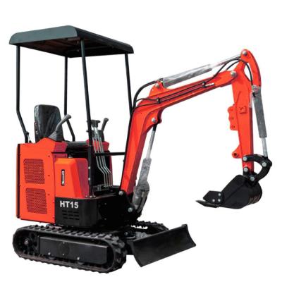 China 1500kg Efficient Mini Crawler Excavator Rotary Speed 11rmp 0.04m3 Bucket Capacity for sale