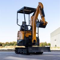 China 2.2t Track Width 230mm Mini Hydraulic Excavator For Construction Projects for sale